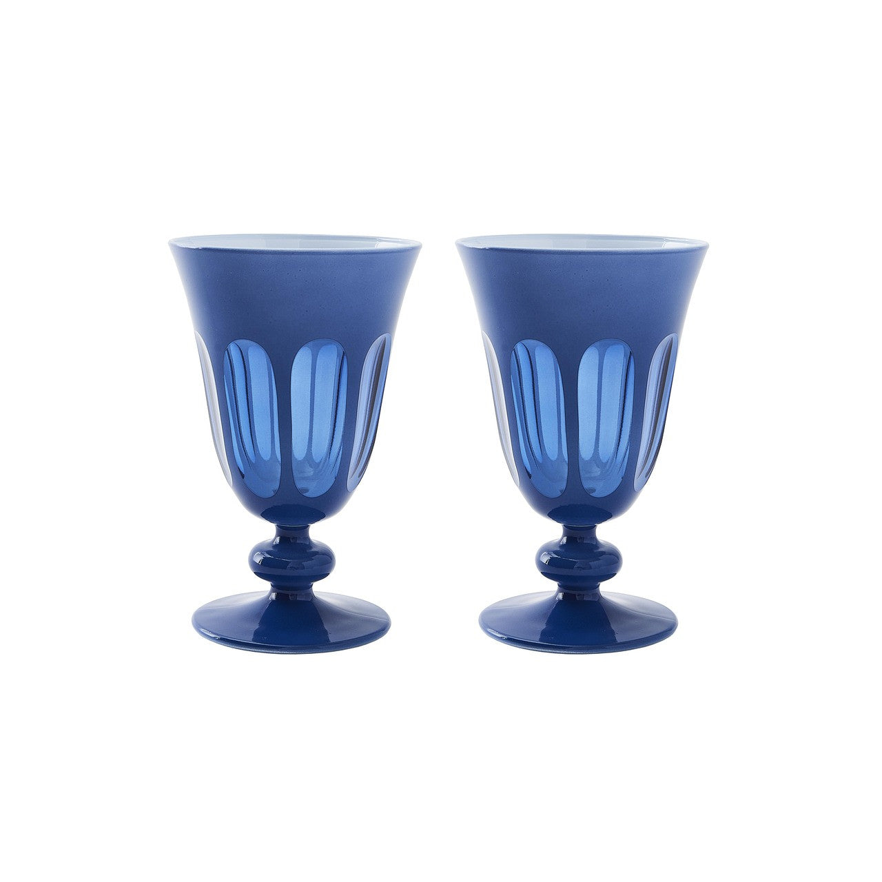 Rialto Glass Tulip Set2 Duchess Statement Theory